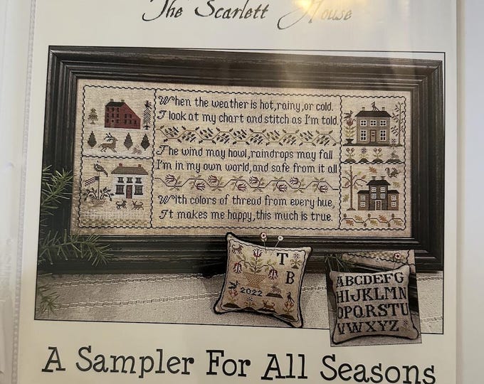 A Sampler for All Seasons Reversible Pinkeep by the Scarlett House ...