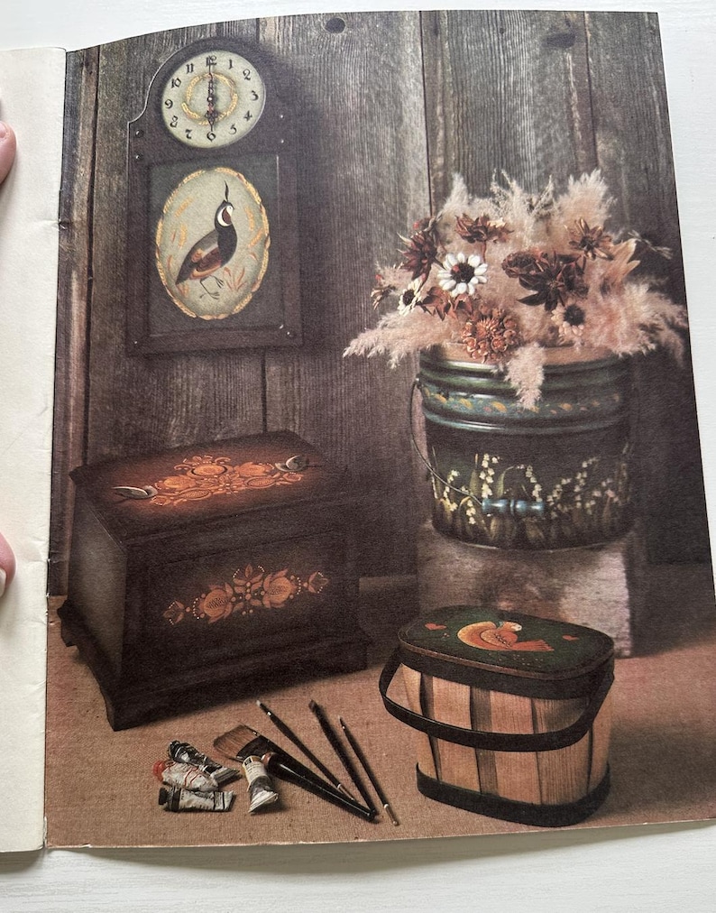 Primitive Plus Book 1 for Tole Painting by Milly Smith | Cottage Core ...