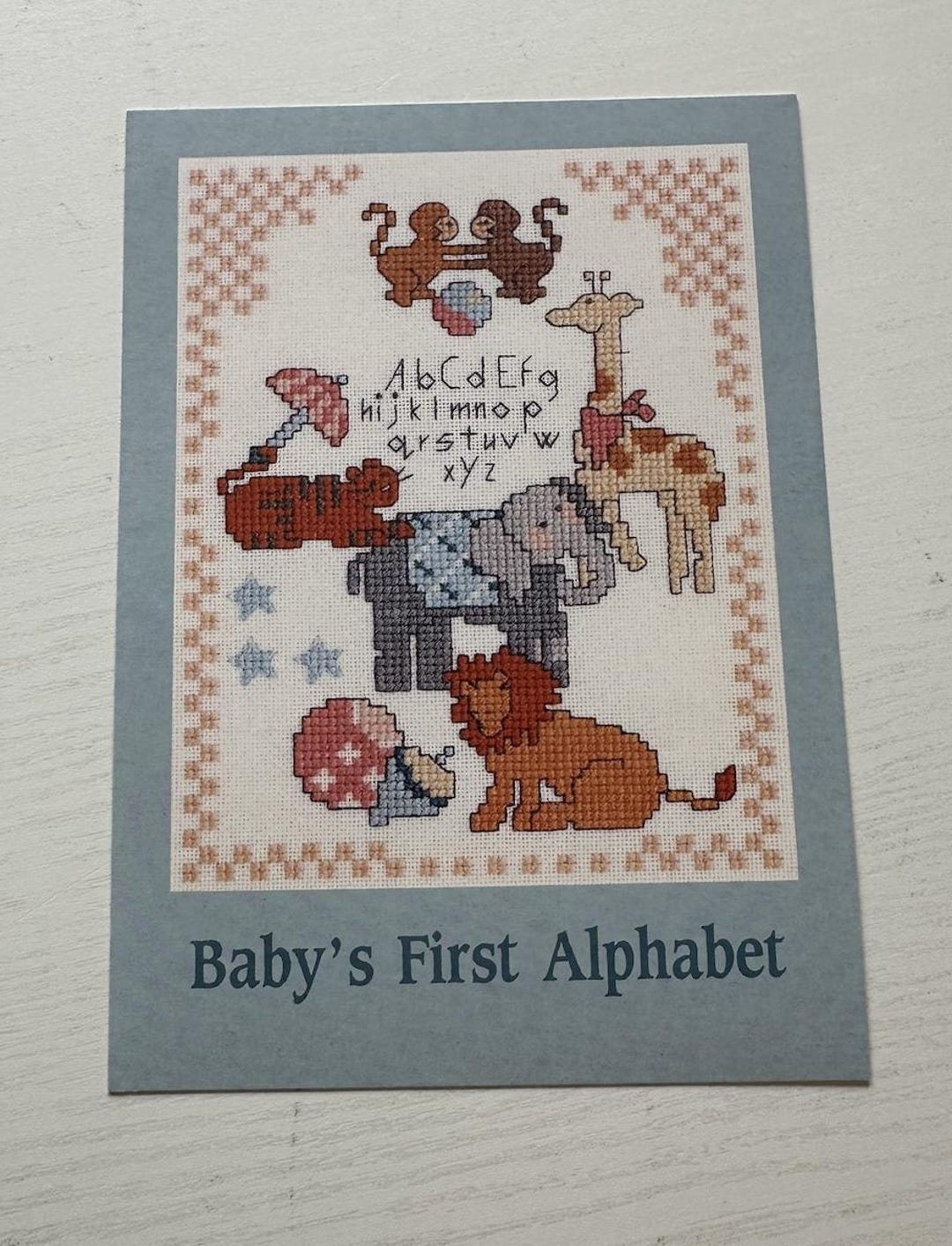 Baby's First Alphabet by Simply Perfect Samplers | Vintage Cross Stitch ...