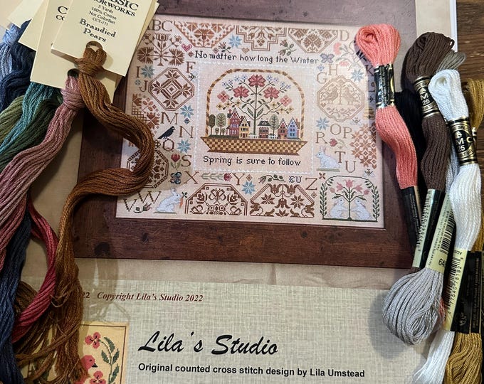Spring Quaker KIT by Lila's Studio - Pattern and Called-for Classic ...