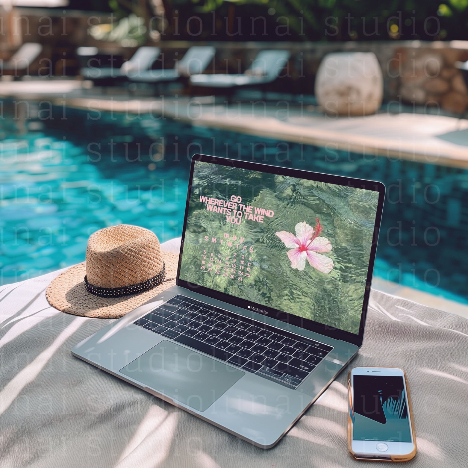 MacBook Mockup | Laptop Mockup | Instant Download | Summer Thematic ...