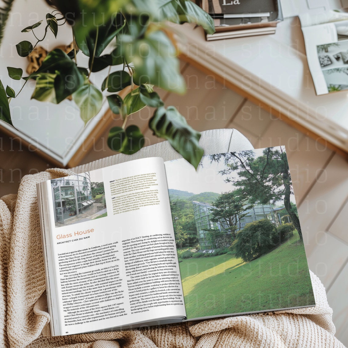 Open Magazine - Book Mockup | Magazine - Book Mockup | Minimalist ...