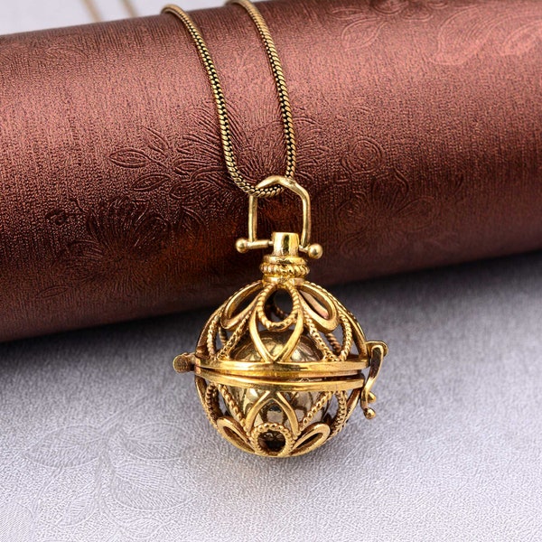 Pregnancy Bell Necklace - Etsy