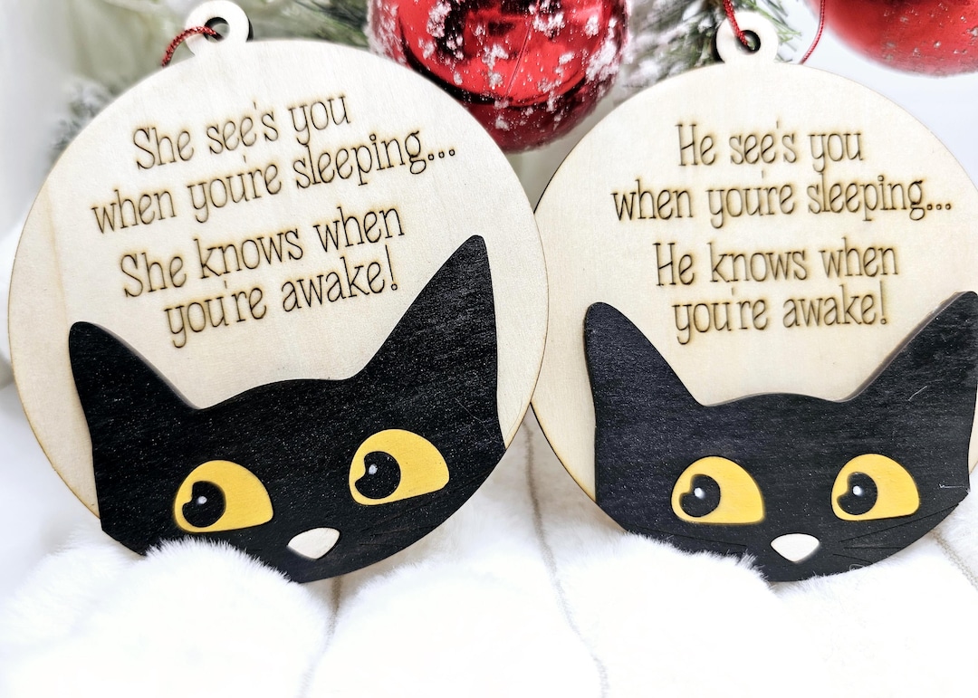 He/she Sees You When You're Sleeping. He/she Knows When You're Awake ...
