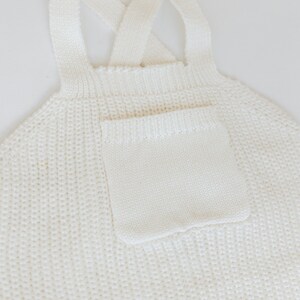 Oversized Knit Baby/toddler Overall Shorts, Organic Cotton Baby ...