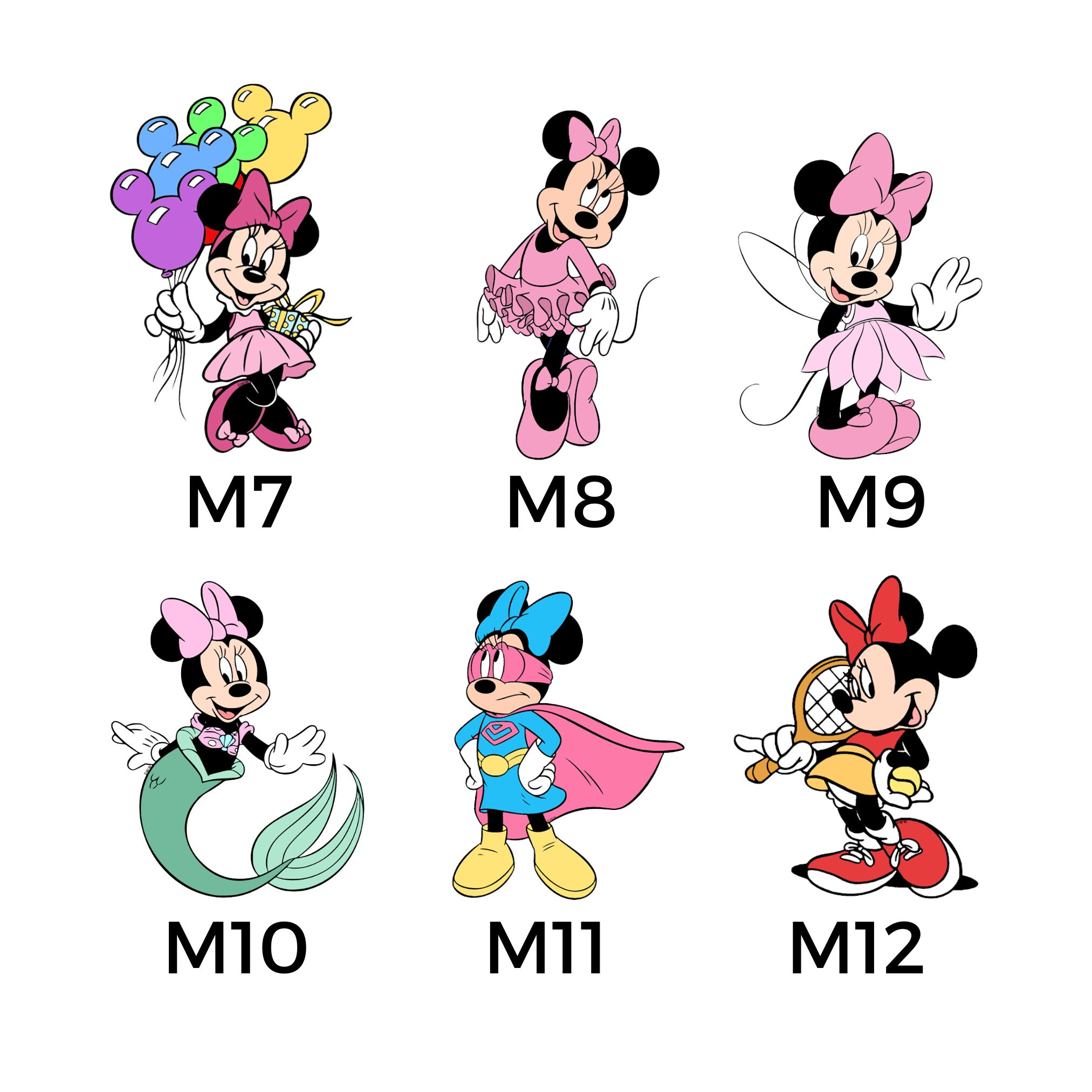 Minnie Mouse Personalized Name DIGITAL Print | Disney Wall Art | Girls ...