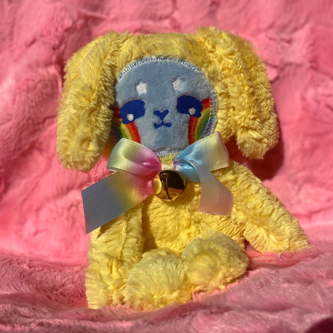 Lucy the Sunshine Bunny - Stuffed Toy, Plushie, Handmade, Kawaii, Cute ...