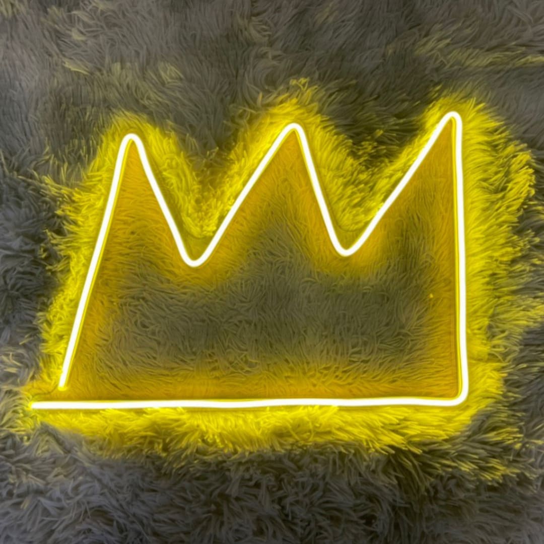 Crown Neon Sign Crown Led Light Custom Crown Neon Light - Etsy