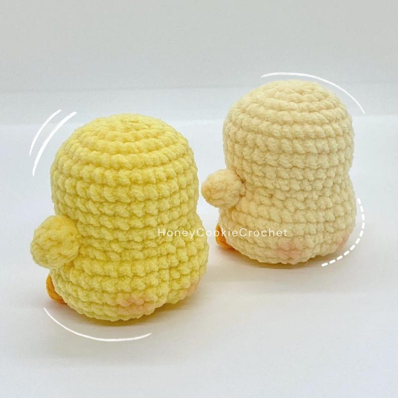 Chef Chick Amigurumi Crochet PDF Pattern – Mini Plushie Keychain - Etsy