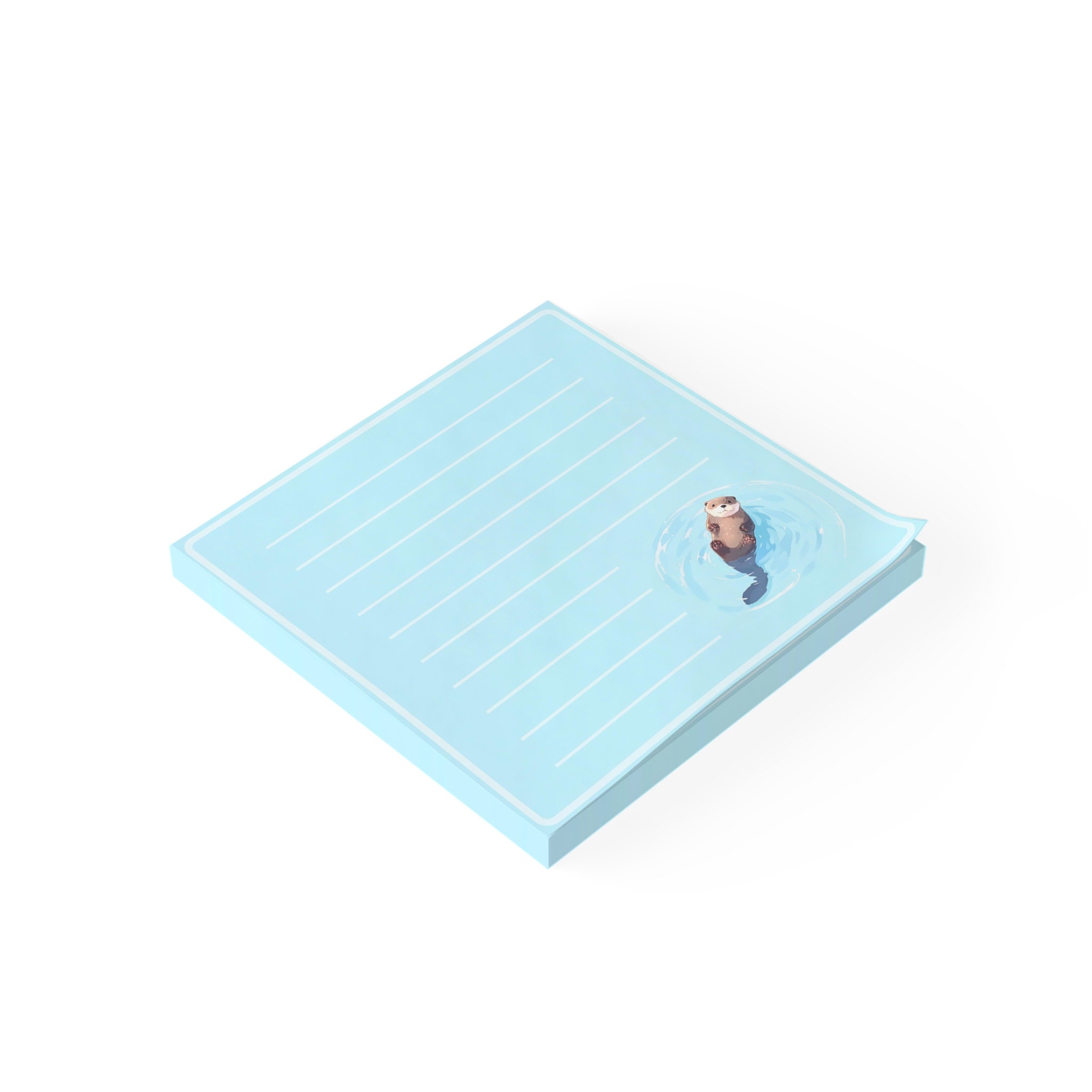 Cute Otter Sticky Notes Cute Office Supplies 3M Post-it Note Post-it ...