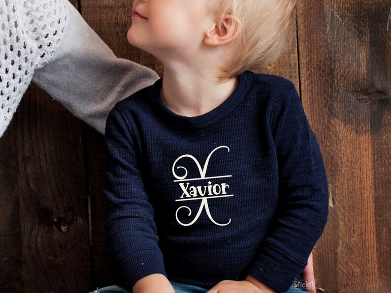 Split Monogram SVG Alphabet PNG DXF Flourish Script - Etsy