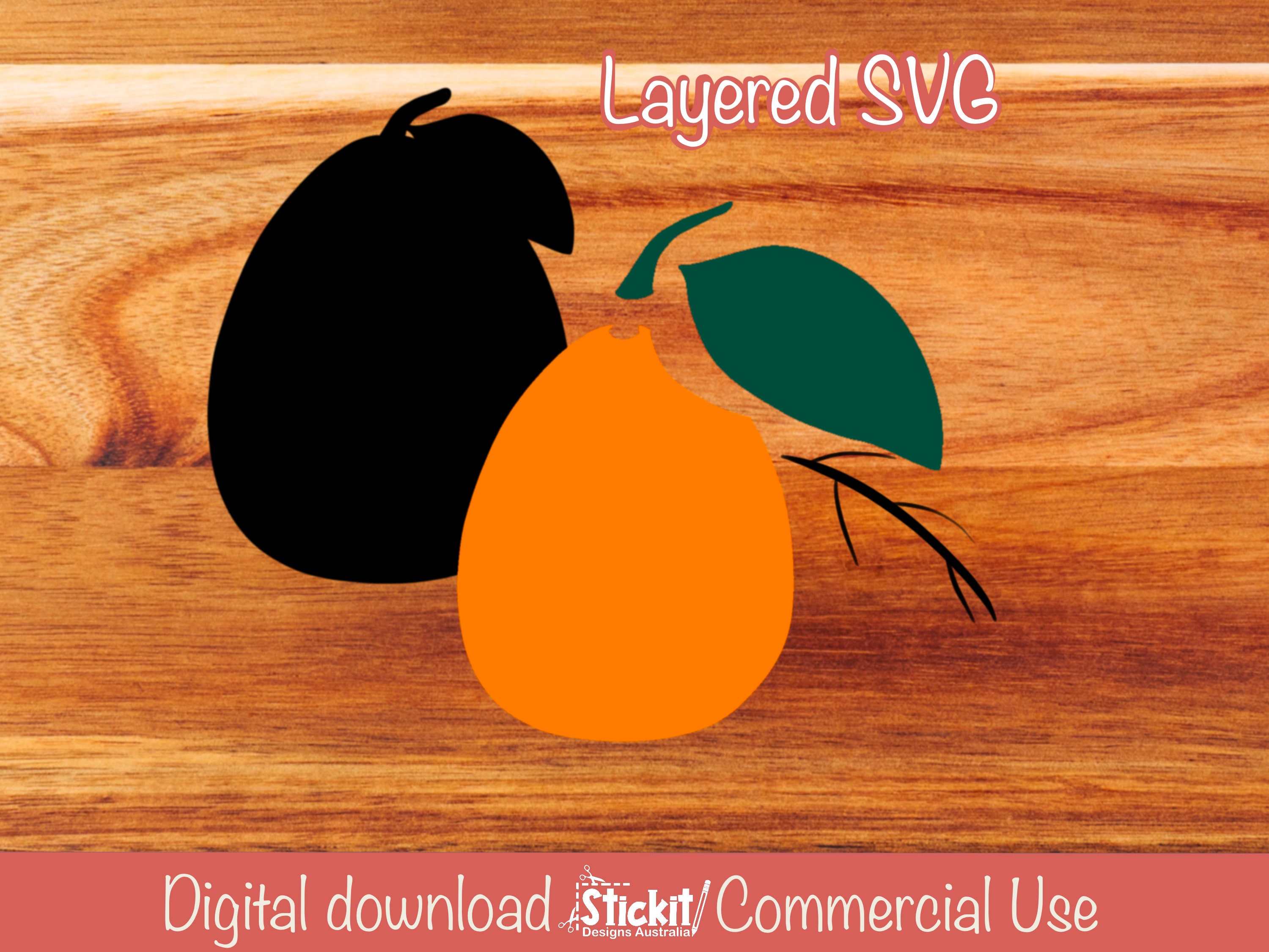 Fruit Bundle SVG Layered, Cut File Cricut, Silhouette, Cameo, Iron on ...