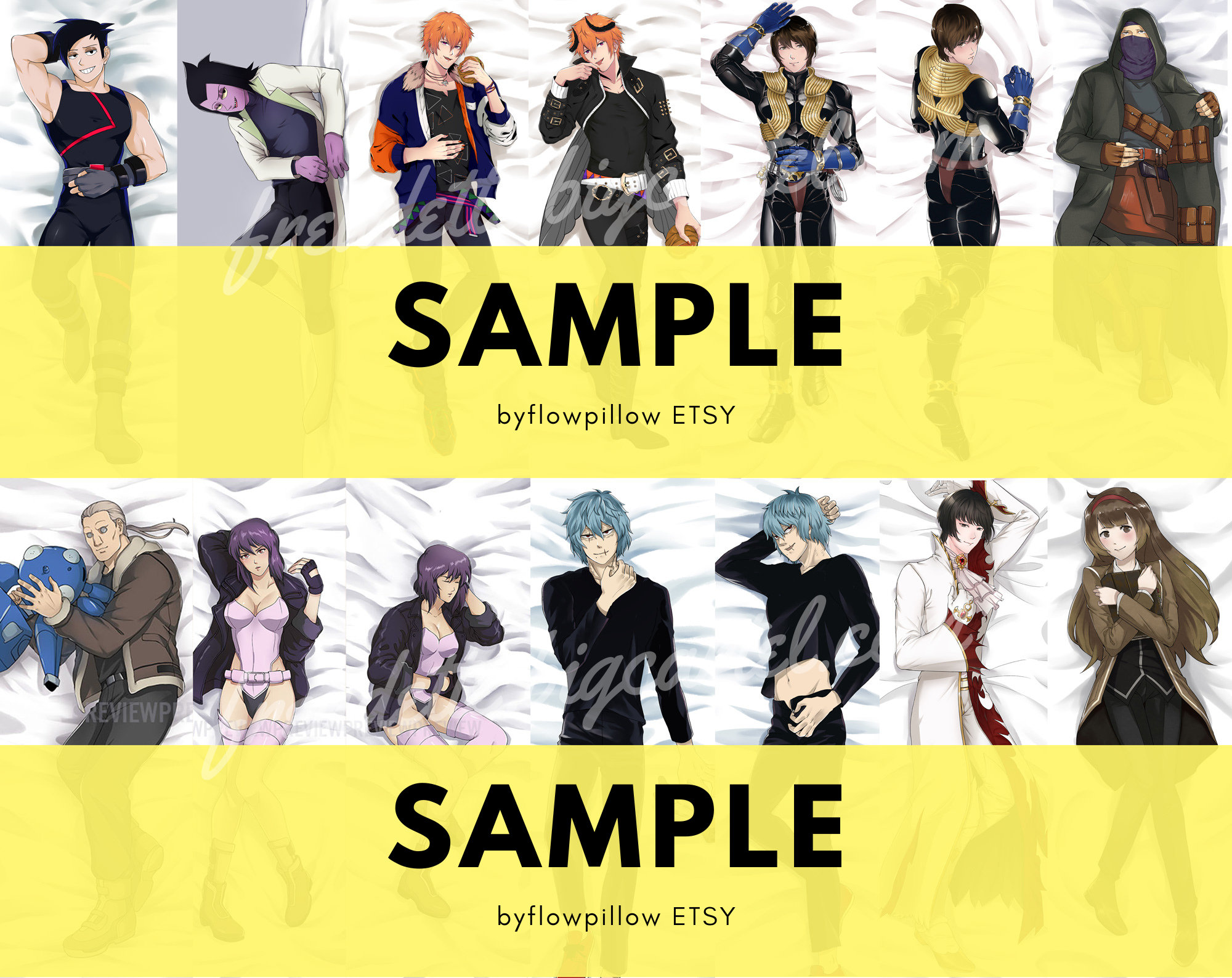 CUSTOM DAKIMAKURA Body Pillow Custom Anime/game/anything - Etsy