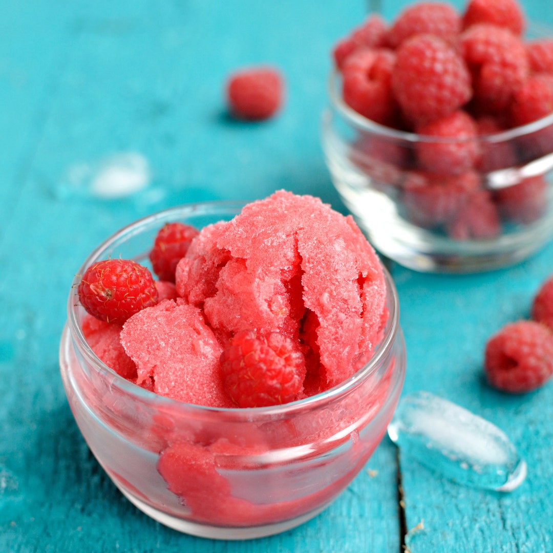 Homemade Raspberry Sorbet Recipe: Step-by-step Guide (PDF Download) - Etsy