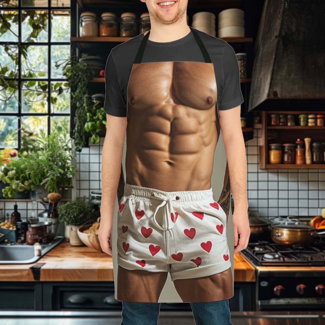 Muscle Man Apron, Father's Day, Stay Out of the Kitchen If You Can't ...