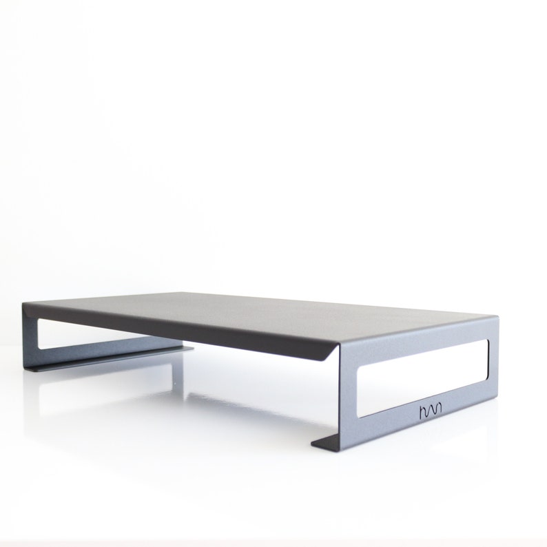 Hansdo Monitor Stand – Laptop Stand – Monitor Riser – Metal – Black ...