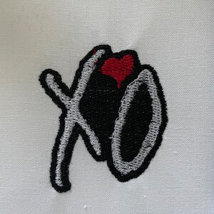 The Weeknd XO Label Iron on Patch - Etsy