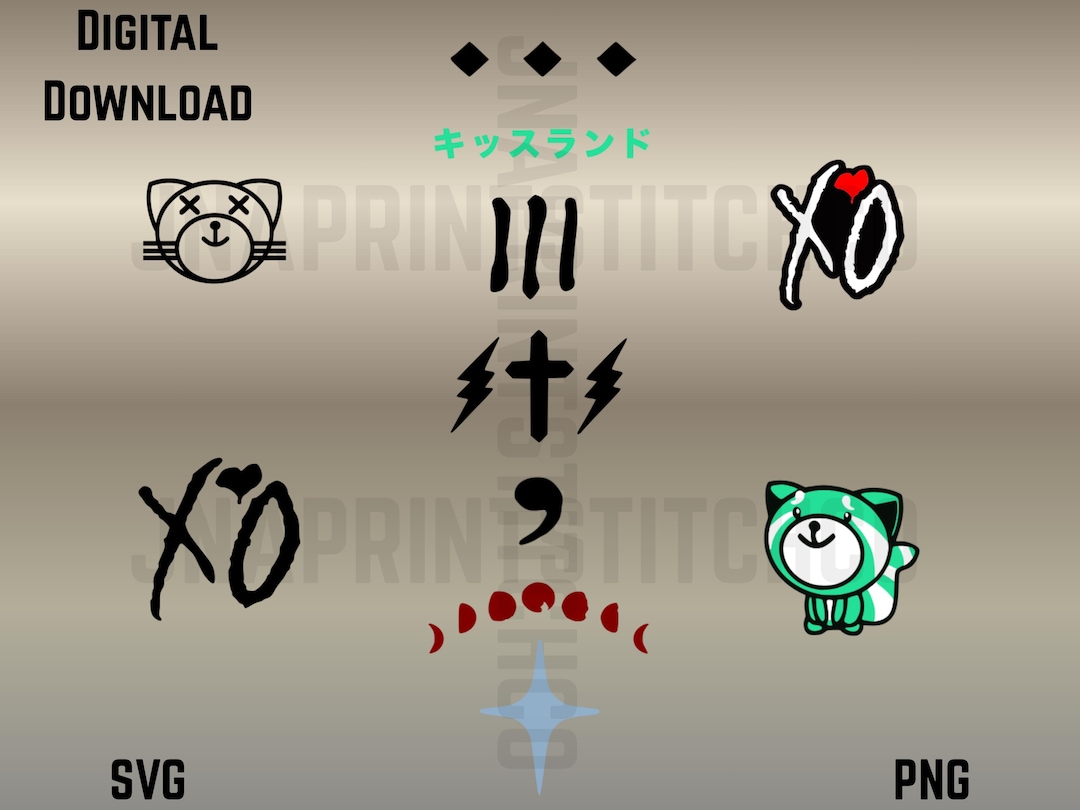 The Weeknd SVG Bundle: Oxcy Design, Cricut Ready (digital Download) - Etsy