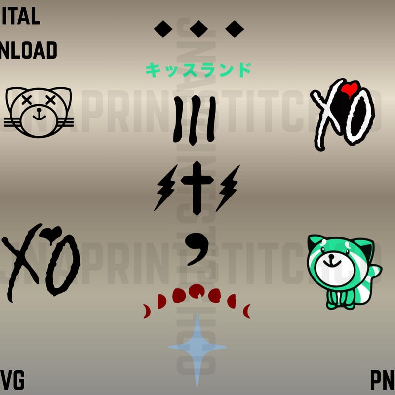 The Weeknd Svg - Etsy