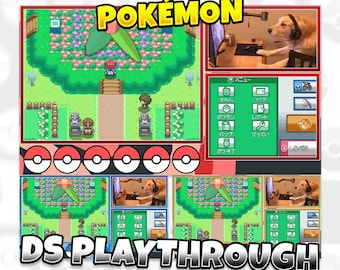 Pokemon Stream Overlays | Pokeball Theme, 3-in-1 Pack - Etsy