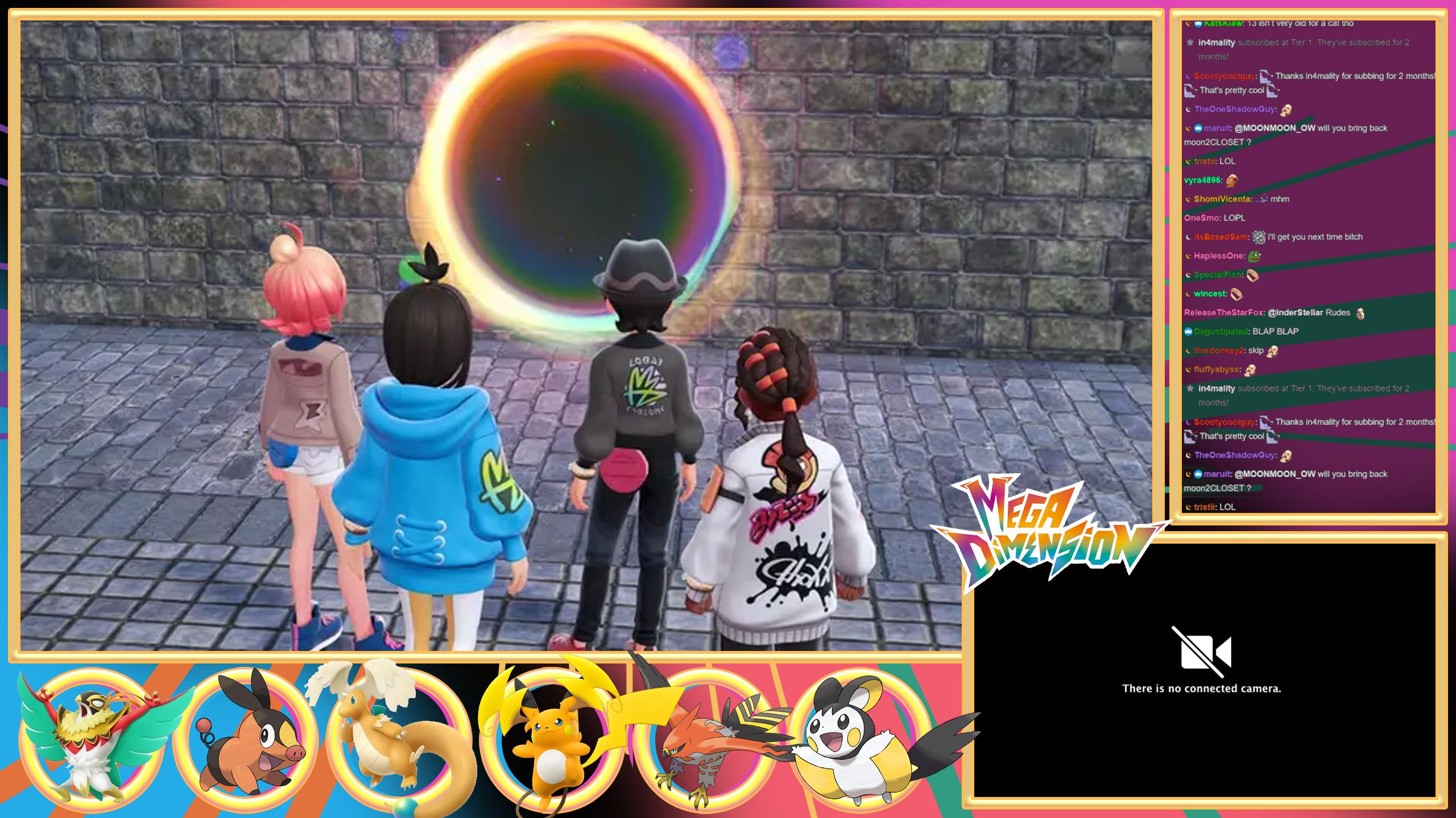 Pokémon Legends Z-A Stream Overlay | MEGA Dimensions Twitch Overlay ...