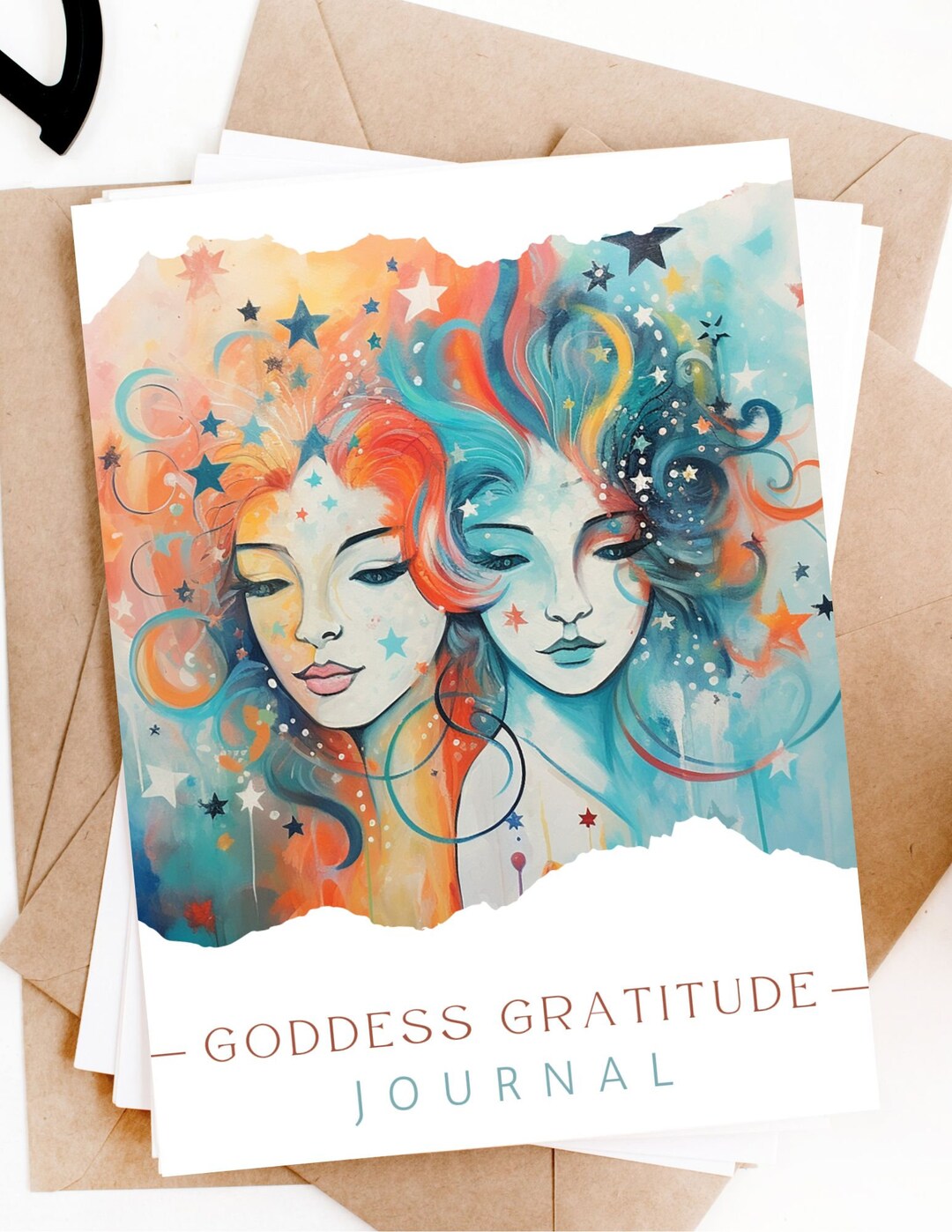 Printable Goddess Gratitude Journal With Bonus Habit Tracker & Self ...