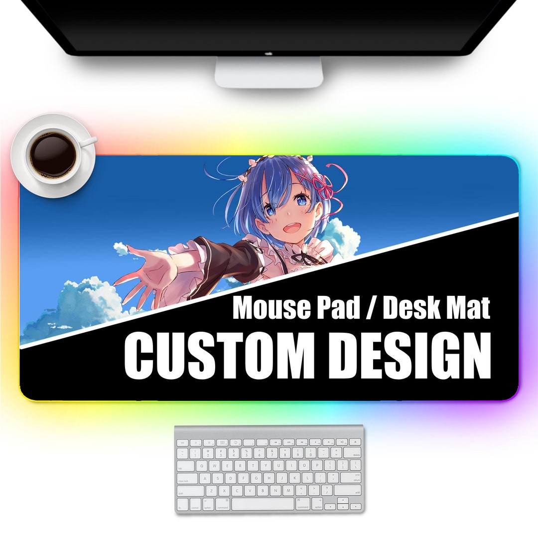 Custom Design Mouse Pad / Personalized Desk Mat, Custom Pad, Ergonomic ...