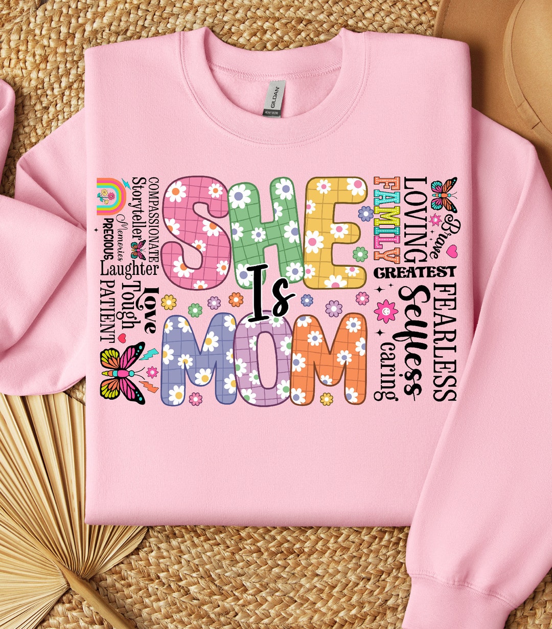 She is Mom PNG, Retro Mother PNG, Gift for Mom Png, Mom Shirt, Mom Life ...