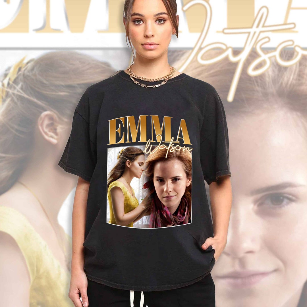 Retro Emma Watson Shirt Belle Princess, Beauty and the Beast, Emma ...