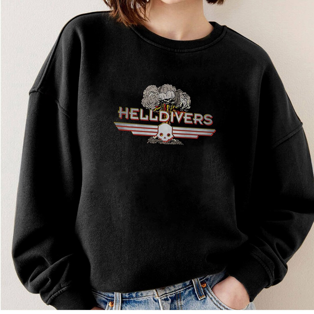 Helldivers Shirt, Helldivers T-shirt, Helldivers Sweatshirt, Super Earth Shirt - Etsy