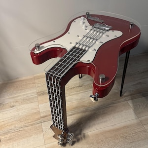 Guitar End Table - Music Lover's Accent Furniture - Etsy