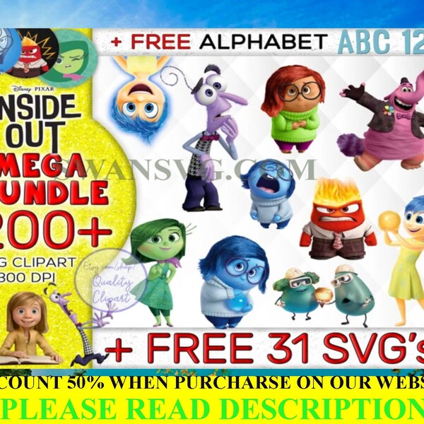 Inside Out Alphabet - Etsy