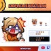12 Pcs Bonus Resident Emote for Twitch Twitch Emote Emotes Badge Emotes ...