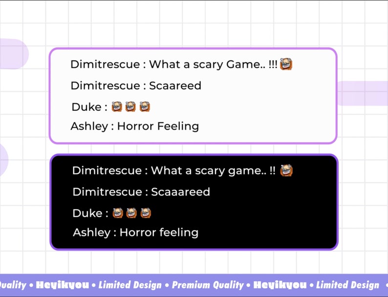 Animated scared Ashley Emote for Twitch Twitch Emote Emotes Badge ...