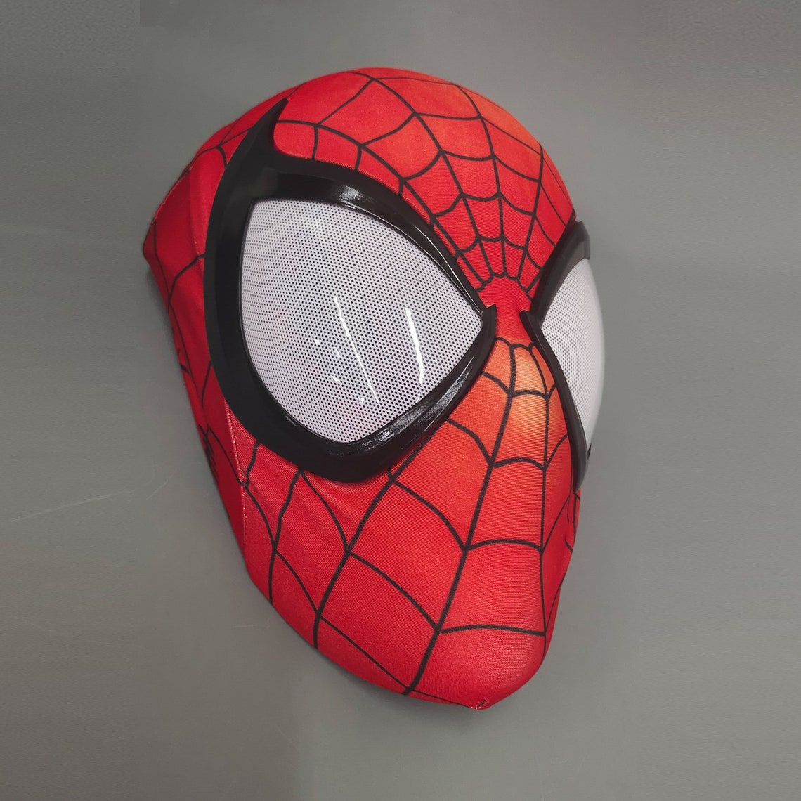Comic Spider Man Mask ,with Face Shell and Magnetic Lenses ,wearable ...