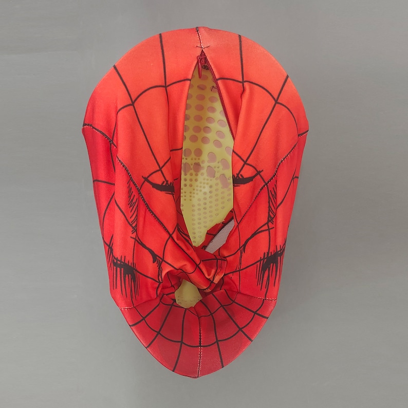 Comic Spider Man Mask ,with Face Shell and Magnetic Lenses ,wearable ...