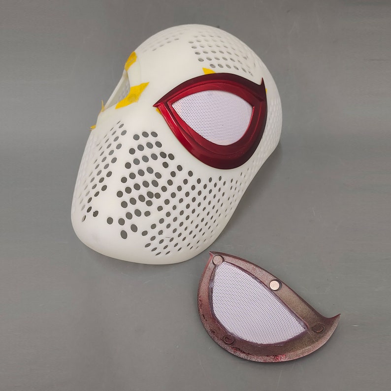 Spider Man PS5 Face Shell, Spider Man Face Shell, With Face Shell and ...