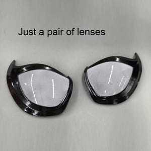 Comic Spider Man Mask ,with Face Shell and Magnetic Lenses ,wearable ...