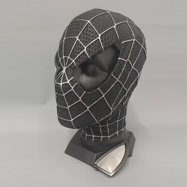 Spider Man Mask, Black Toby Mask, Cosplay Mask, Halloween Gift ...