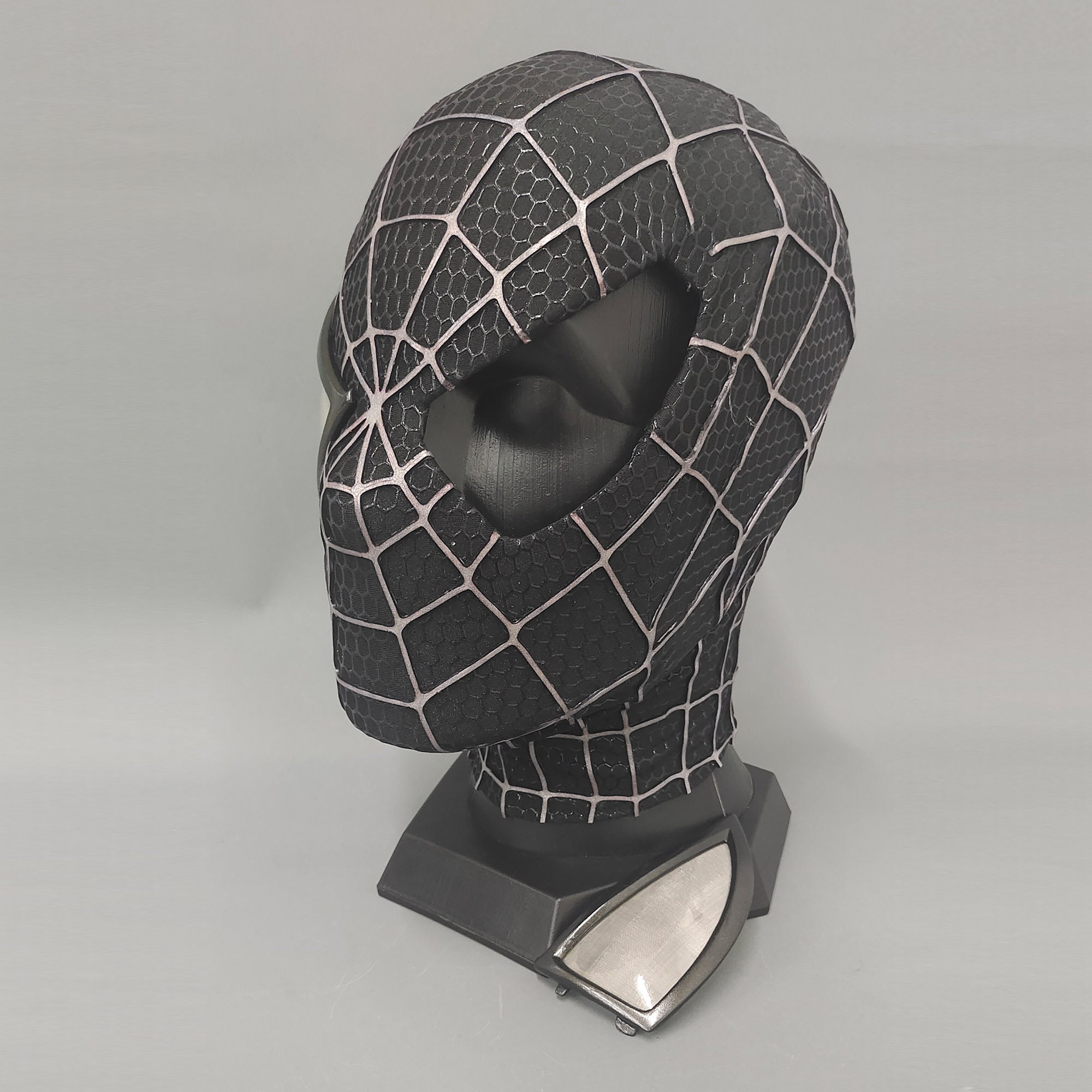 Spider Man Mask, Black Toby Mask, Cosplay Mask, Halloween Gift ...