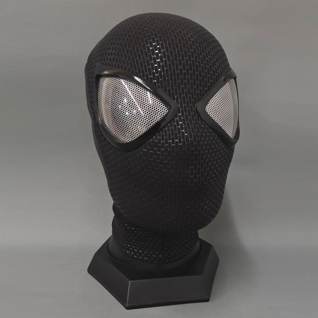Spider Man 2 Black Mask, Amazing Spider Man, Cosplay, Halloween Gift ...
