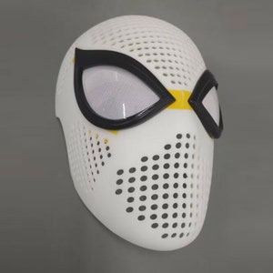 Spider Man PS4 Face Shell, Face Shell+magnetic Lenses, Cosplay ...