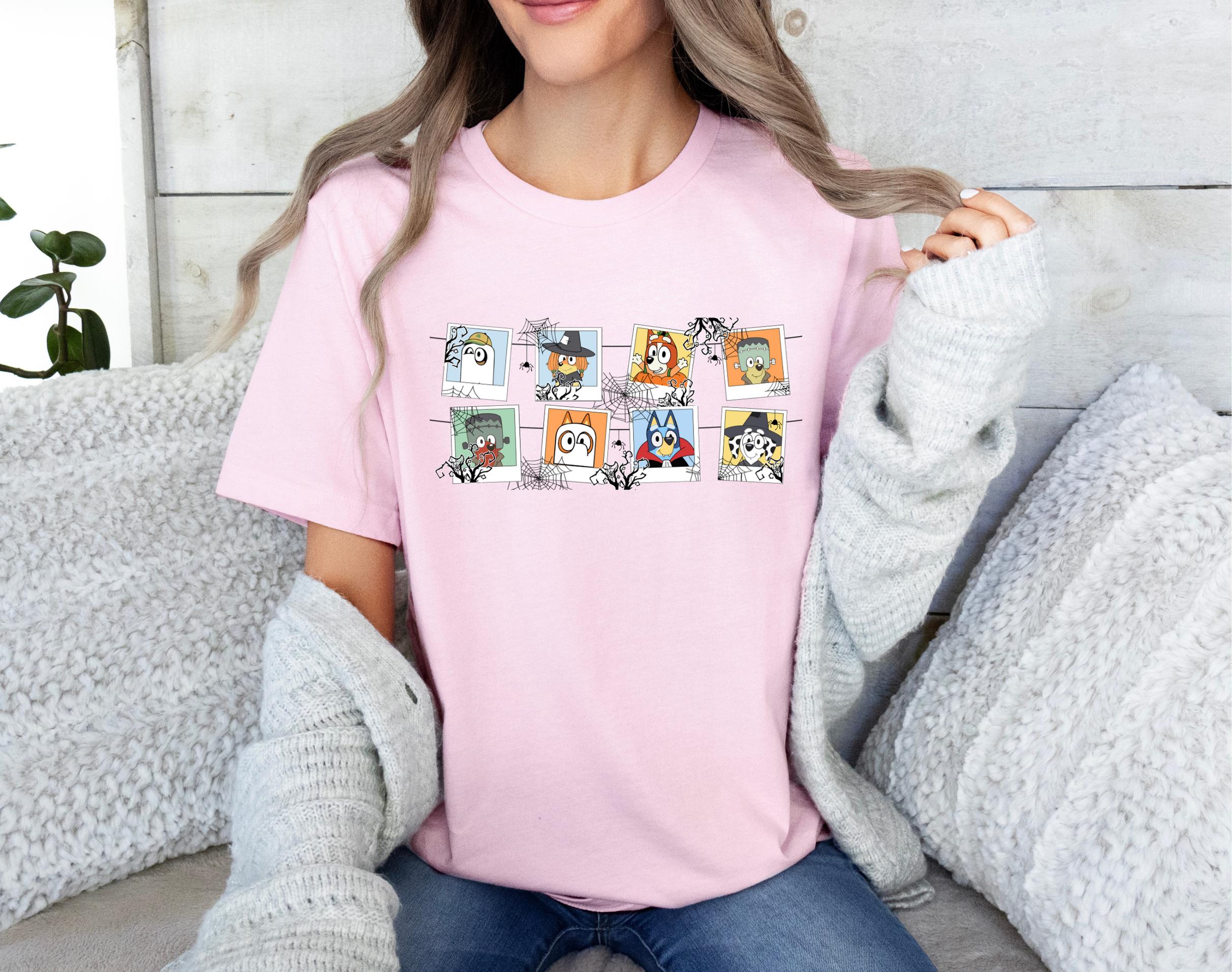 Bluey T-shirt, Bluey and Friends Tee, Bluey & Bingo T-shirt, Bluey ...
