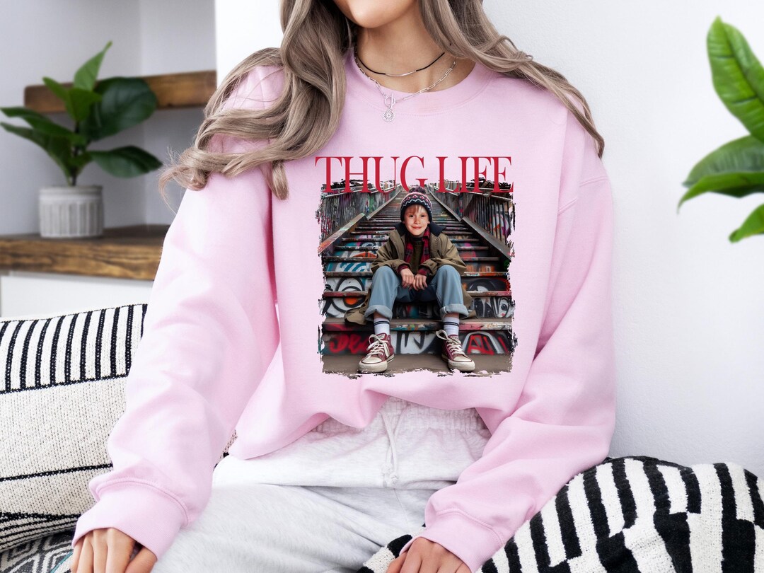 Thug Life Grinch Sweatshirt, Grinchmas Season Christmas Friends ...