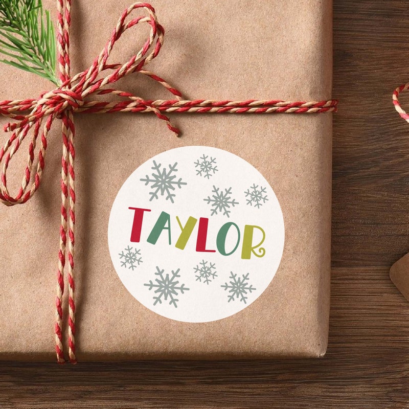 Christmas Present Stickers - Etsy