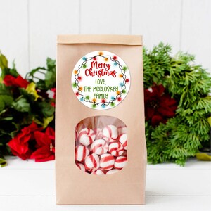 Personalized Christmas Gift Labels | Custom Name Christmas Stickers ...