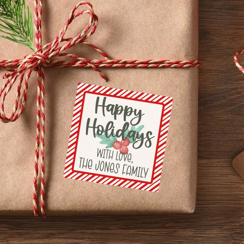Holiday Sticker - Etsy