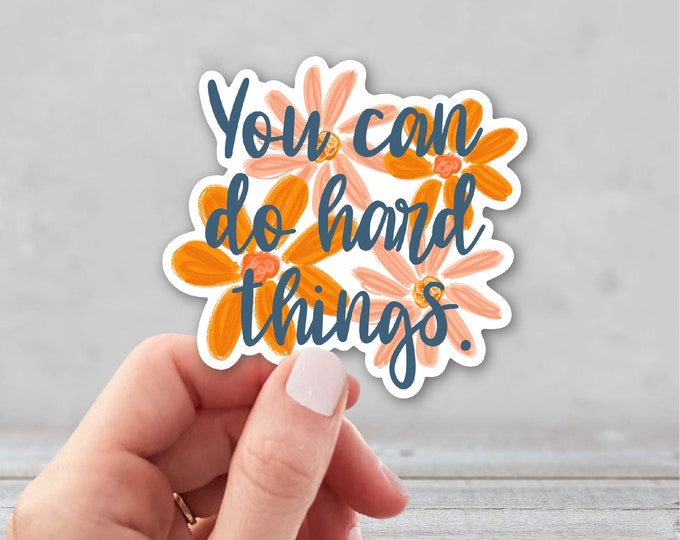Bloom Where You Are Planted Sticker | Sunflower Sticker | Inspirational ...