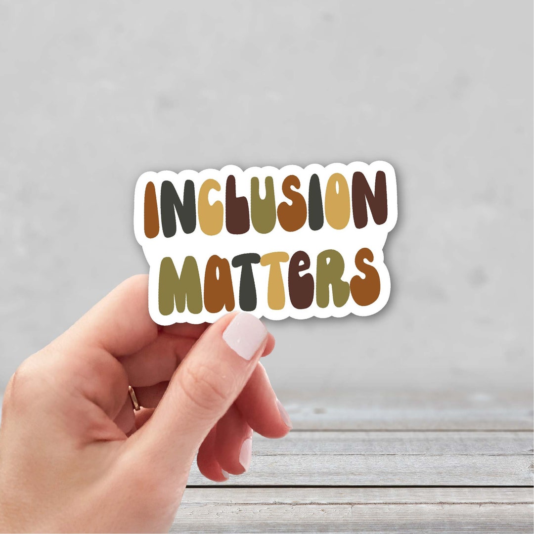 Inclusion Matters Sticker | Special Education Teacher Sticker ...