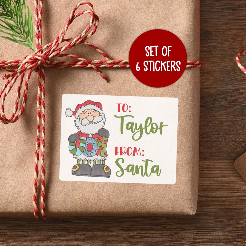 Christmas Stickers - Etsy